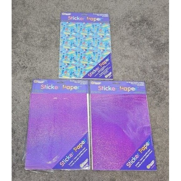 Other | Rare Vintage Sandylion Sticker Paper Sheets 4 Sheets | Poshmark